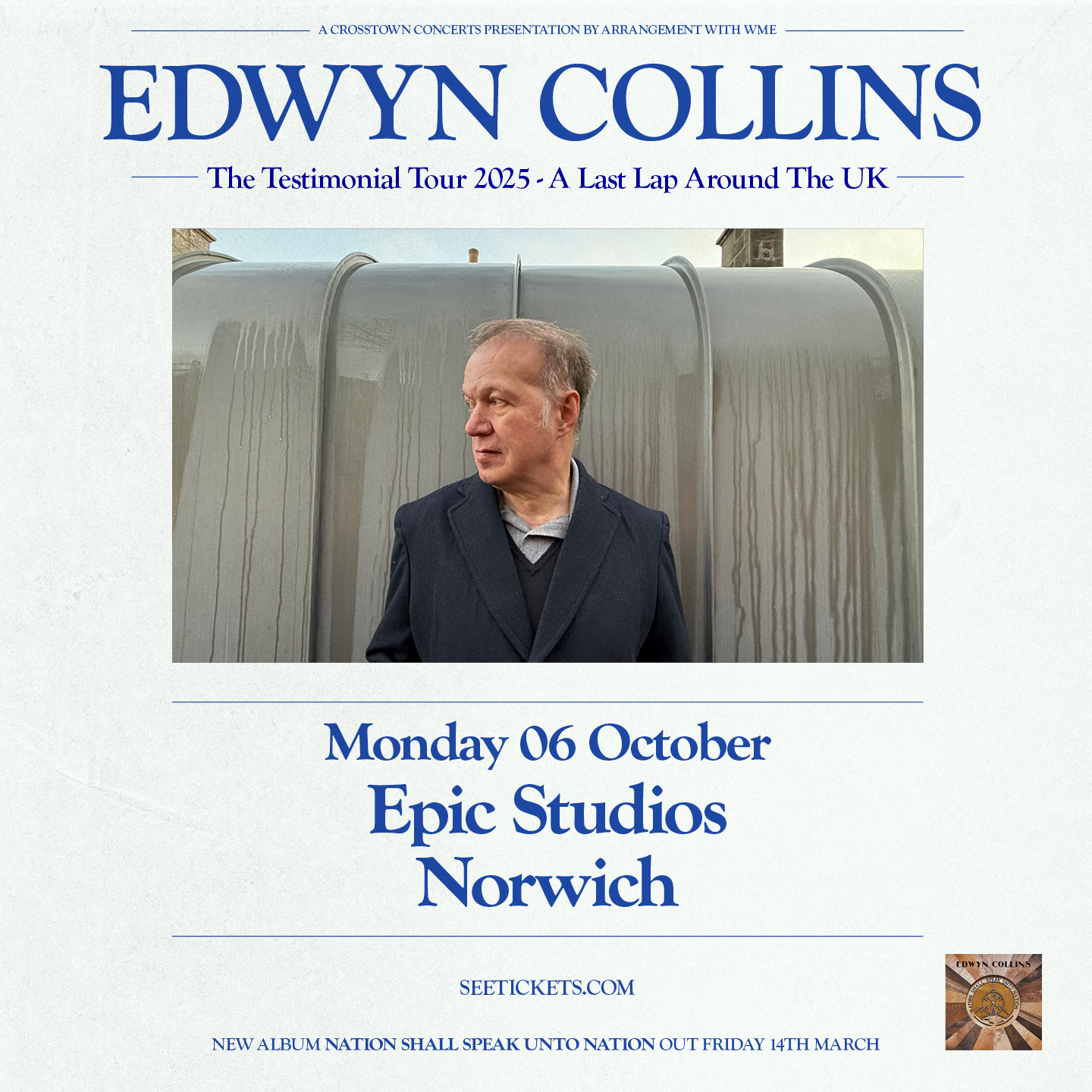 Edwyn Collins | Epic Studios Events