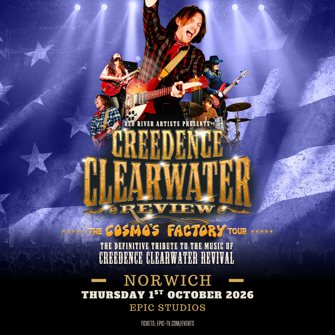 Creedence Clearwater Review Live | Epic Studios Norwich